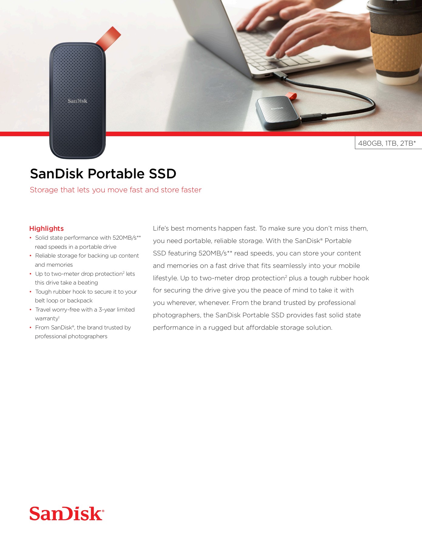 data-sheet-sandisk-usb-3-2-ssd - Dego Passo - Page 1 - 2 | Flip PDF ...