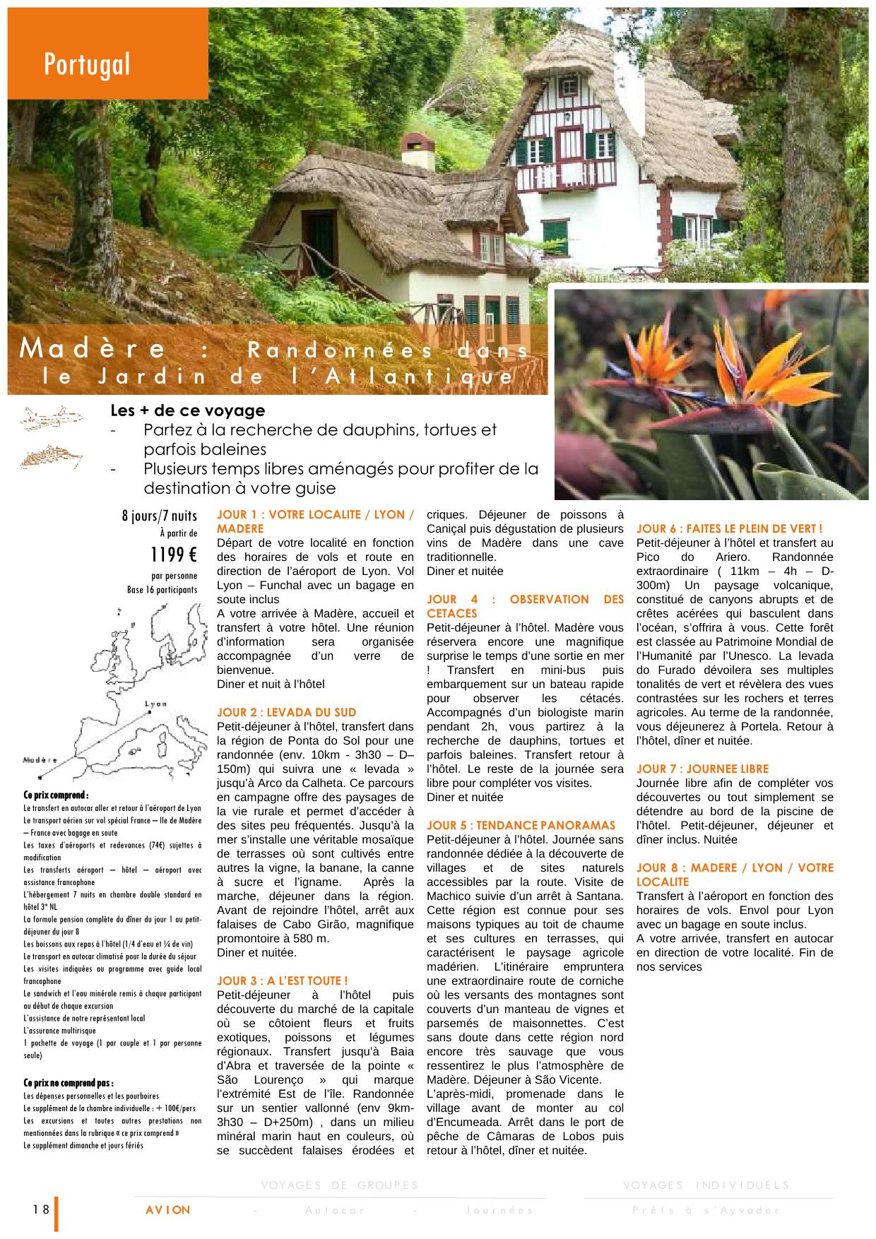 Brochure Ayvad voyages 2021 - evolution - Page 18 | PDF Feuilletable en Ligne | PubHTML5