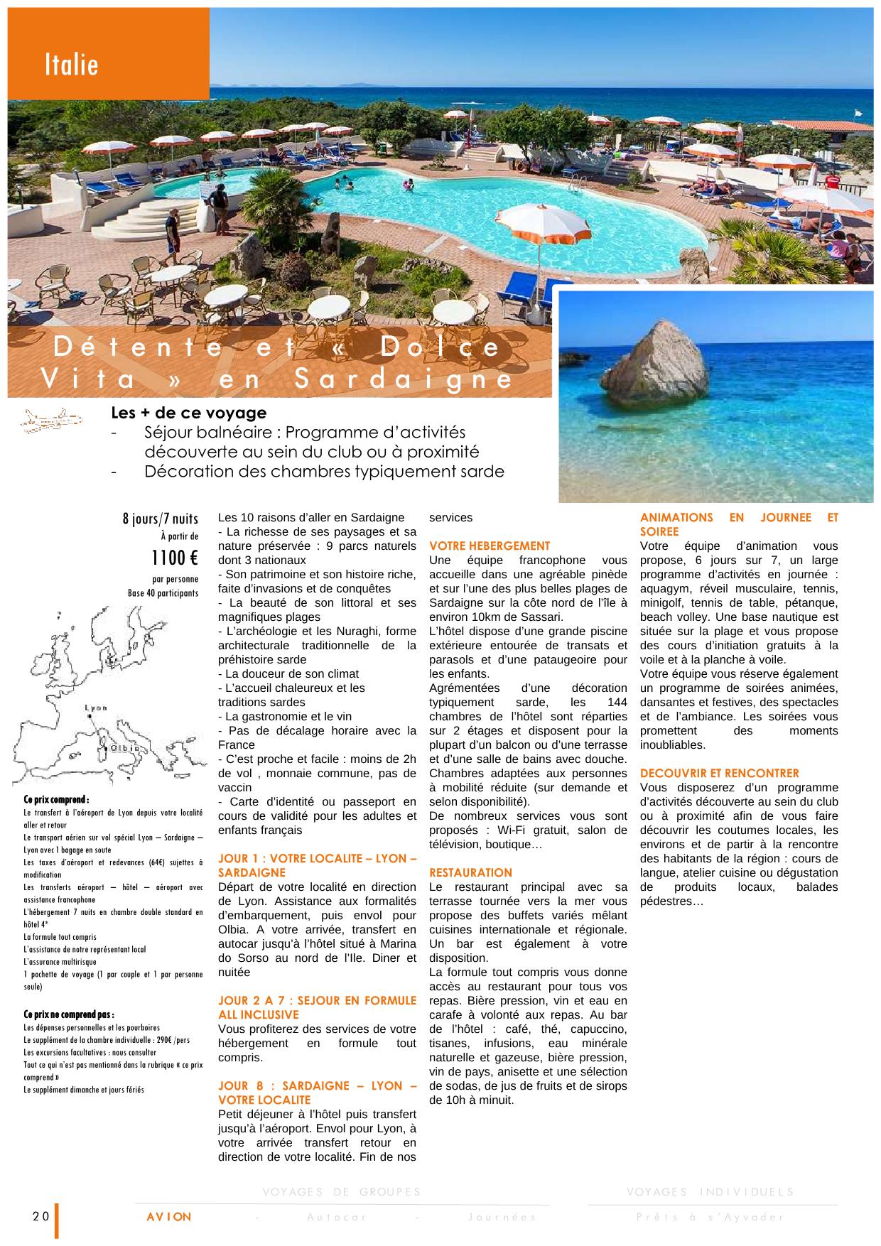 Brochure Ayvad voyages 2021 - evolution - Page 20 | PDF Feuilletable en Ligne | PubHTML5