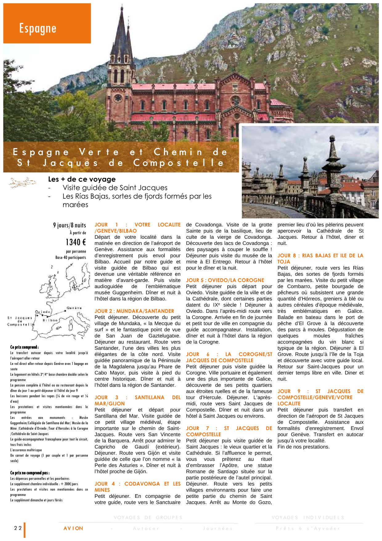 Brochure Ayvad voyages 2021 - evolution - Page 22 | PDF Feuilletable en Ligne | PubHTML5