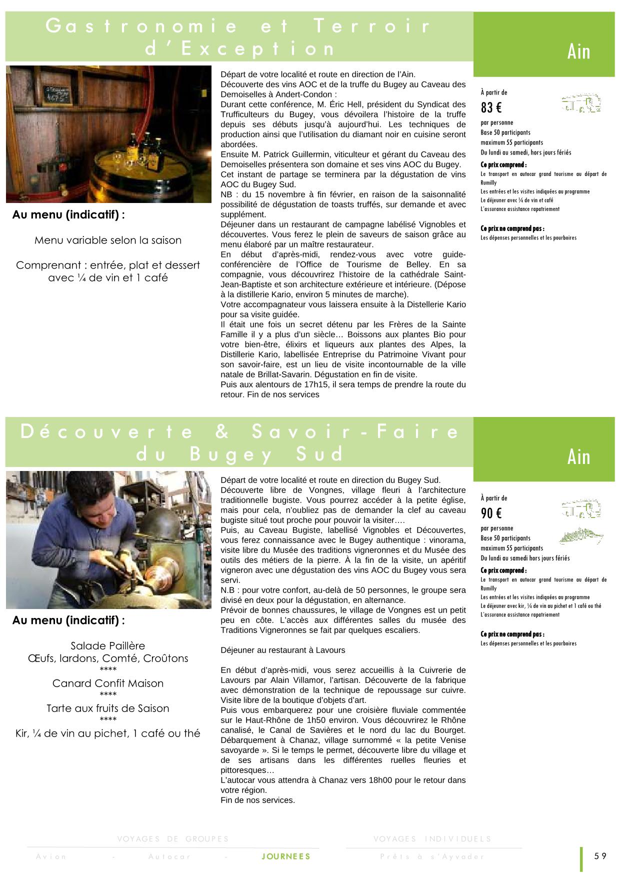 Brochure Ayvad voyages 2021 - evolution - Page 59 | PDF Feuilletable en Ligne | PubHTML5