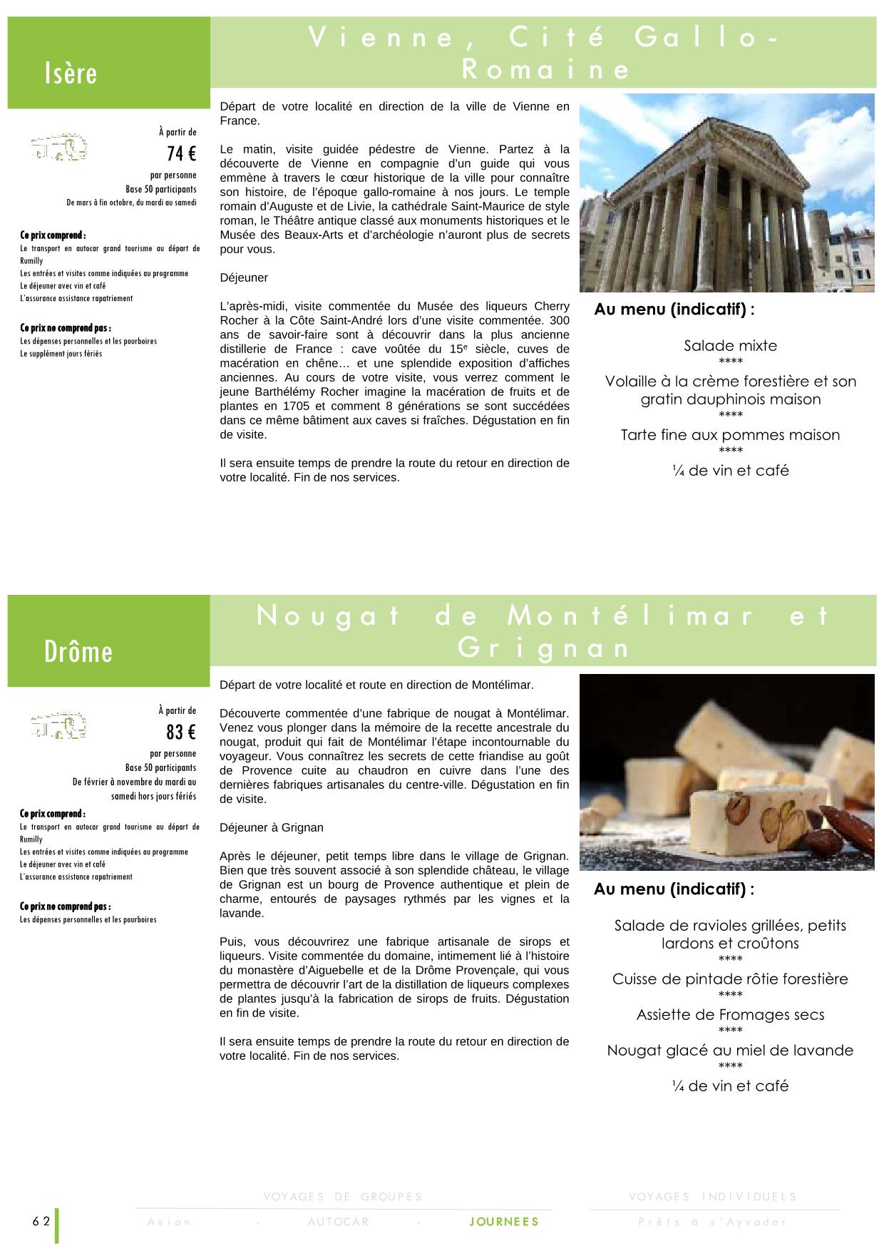 Brochure Ayvad voyages 2021 - evolution - Page 62 | PDF Feuilletable en Ligne | PubHTML5