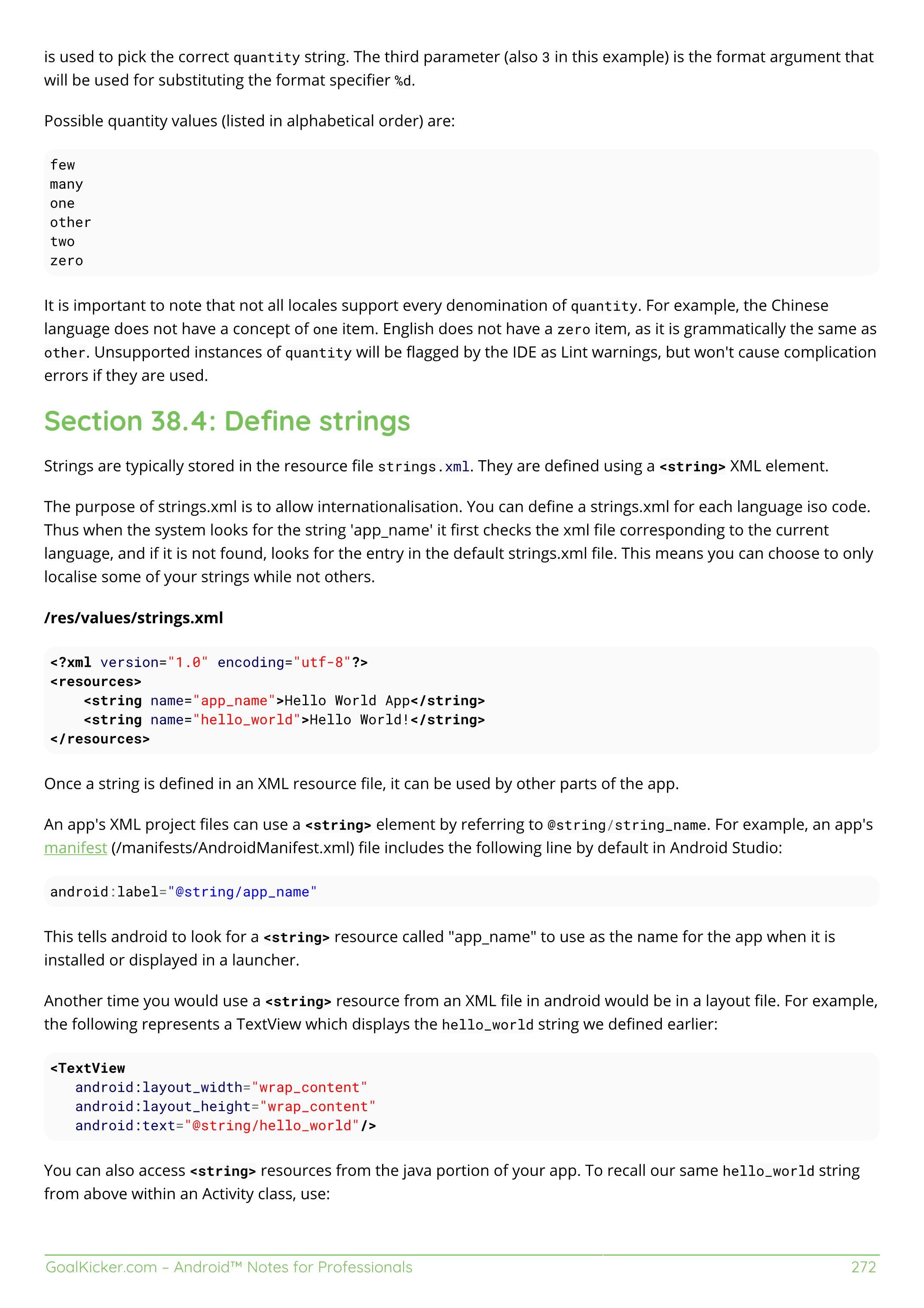 Android Notes for Professionals - thontheanlay - Page 300 | Flip PDF ...