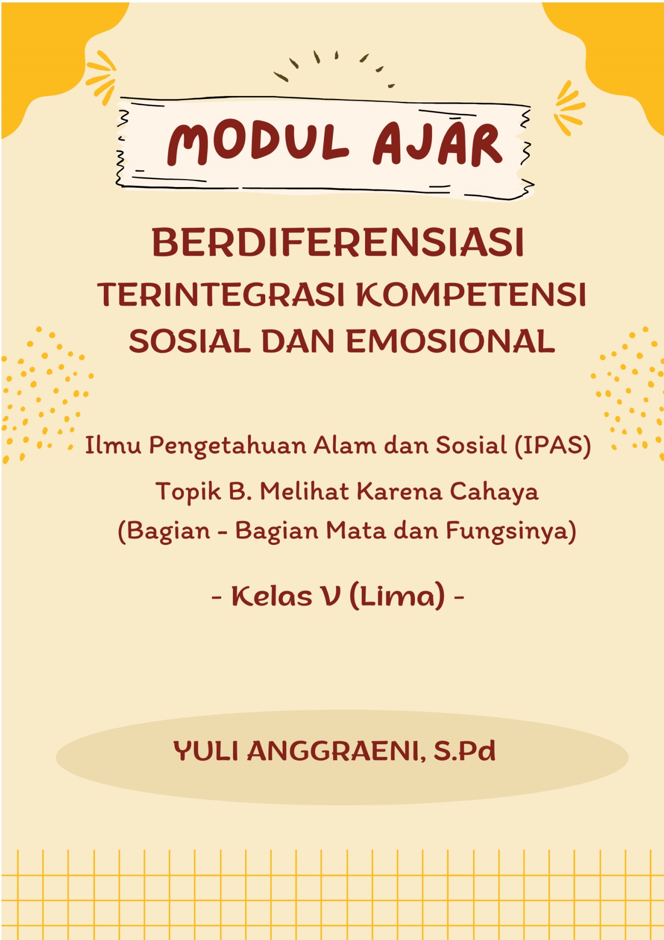 MODUL AJAR IPAS KELAS V_YULI ANGGRAENI_PI 4 - yulianggraeni97 - Halaman ...