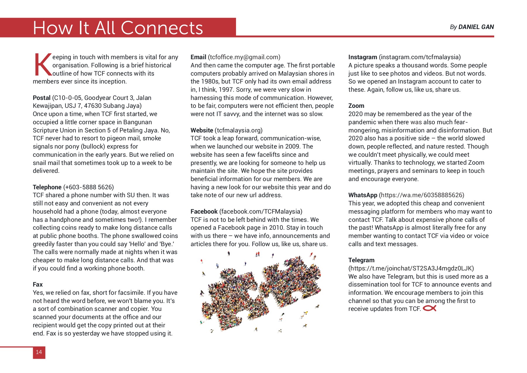 TCF 60th Anniversary In Step 2021 Volume 33 Issue 2 - tcfoffice.my ...