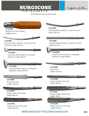 SURGICOSE BASIC ORTHOPEDIC CATALOG - surgicose - Page 116 | Flip PDF ...