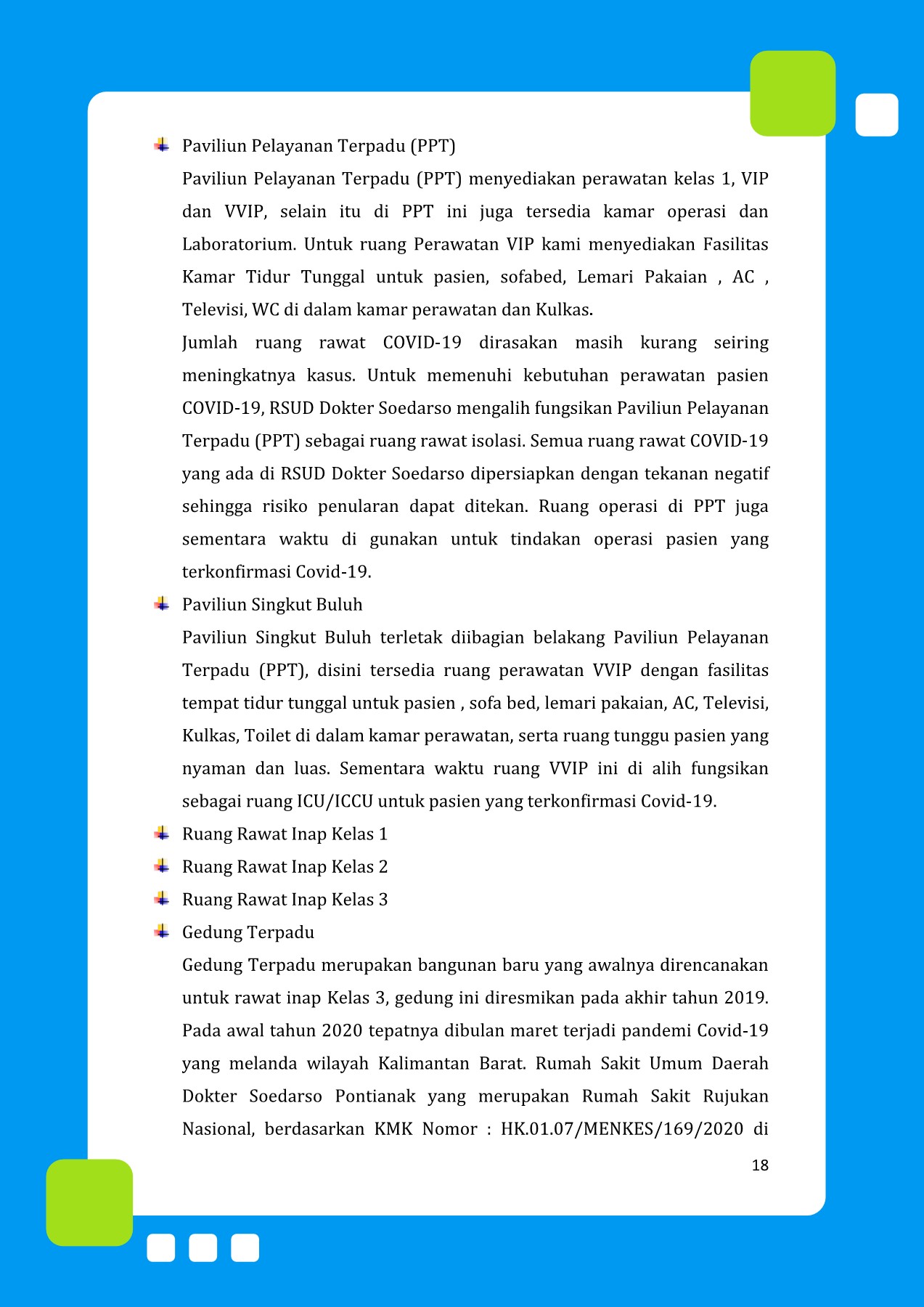 PROFIL RSUD dr. SOEDARSO TAHUN 2022 - PPID RS dr. Soedarso - Halaman 21 | PDF Online | PubHTML5