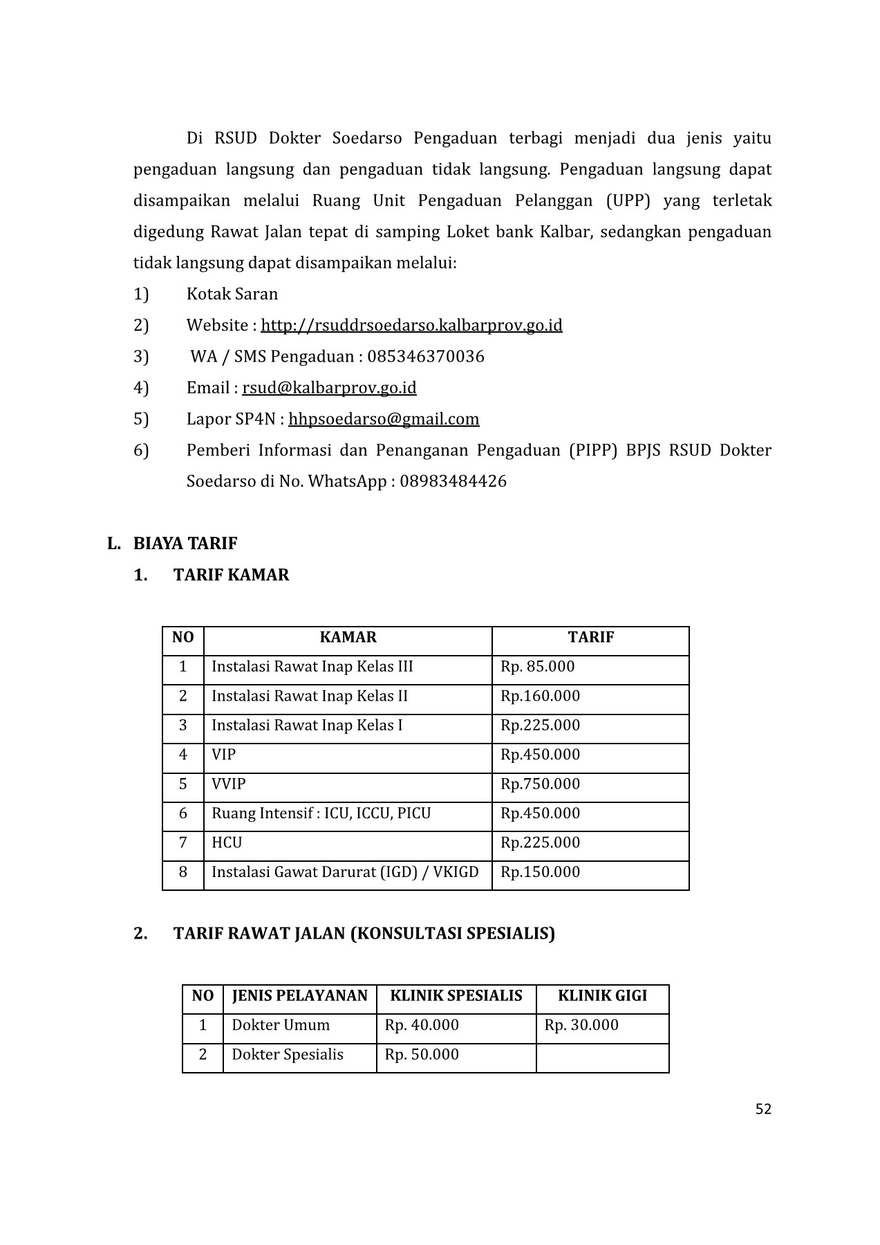 PROFIL RSUD dr. SOEDARSO TAHUN 2022 - PPID RS dr. Soedarso - Halaman 55 | PDF Online | PubHTML5
