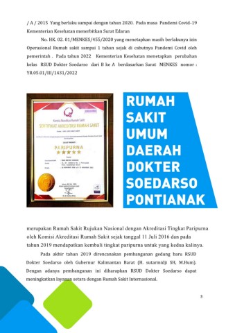 PROFIL RSUD dr. SOEDARSO TAHUN 2022 - PPID RS dr. Soedarso - Halaman 6 | PDF Online | PubHTML5