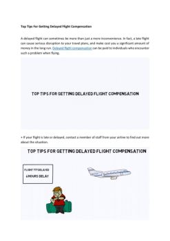 Flight Claim UK - Delayed Flight Compensation - brandonkeithar3 - Page ...