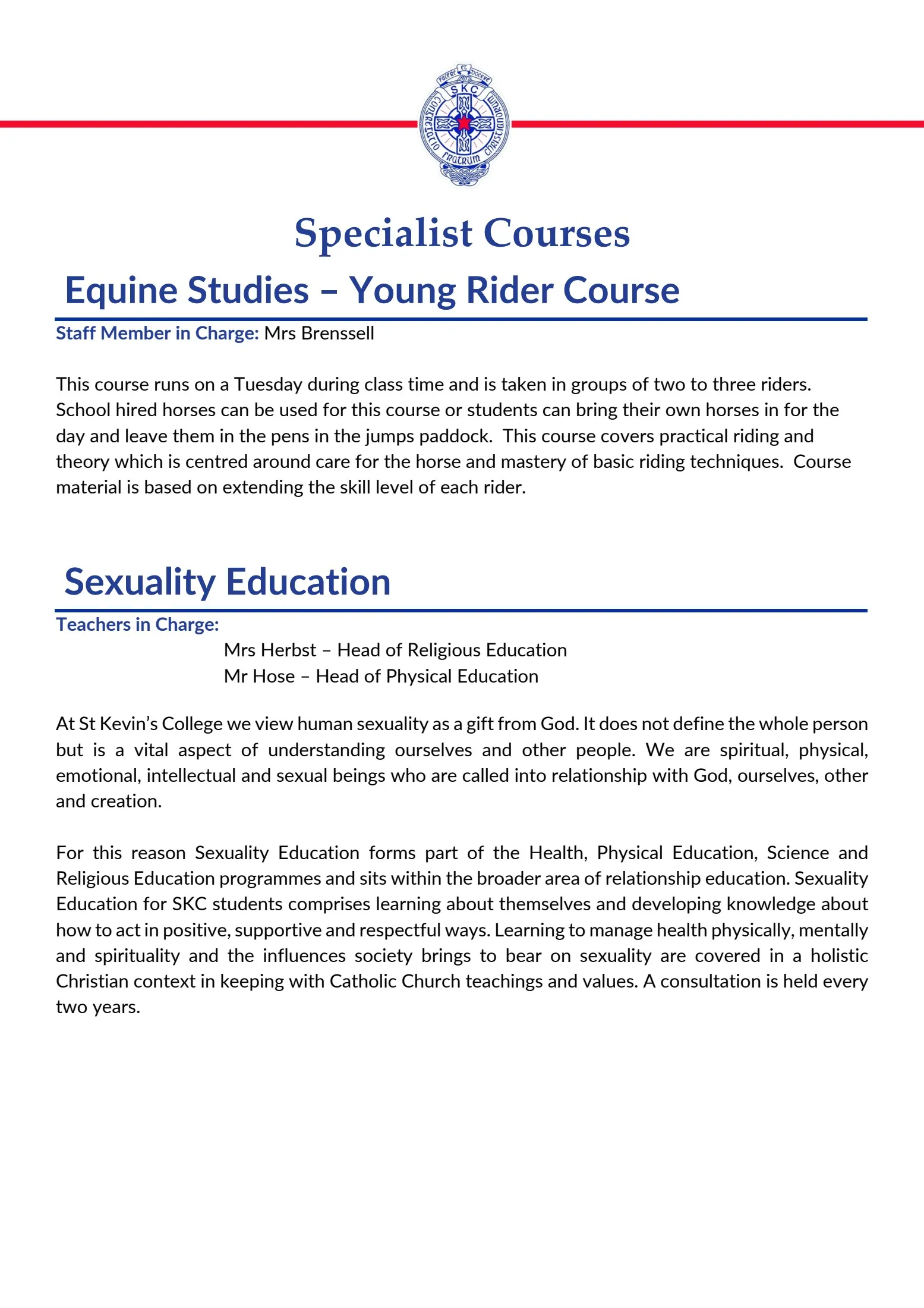 SKC 2025 Junior Curriculum Handbook - srees - Page 24 | Flip PDF Online | PubHTML5