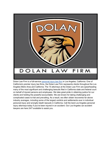 Dolan Law Firm Injury and Accident Attorneys