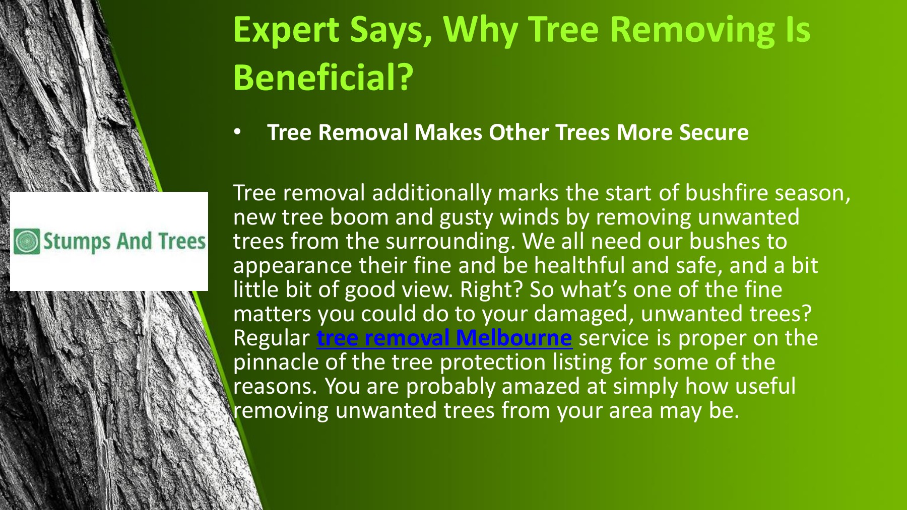 How To Remove Unwanted Tree From Your Surrounding - Tree Removal Melbourne - Page 3 | Flip PDF ...