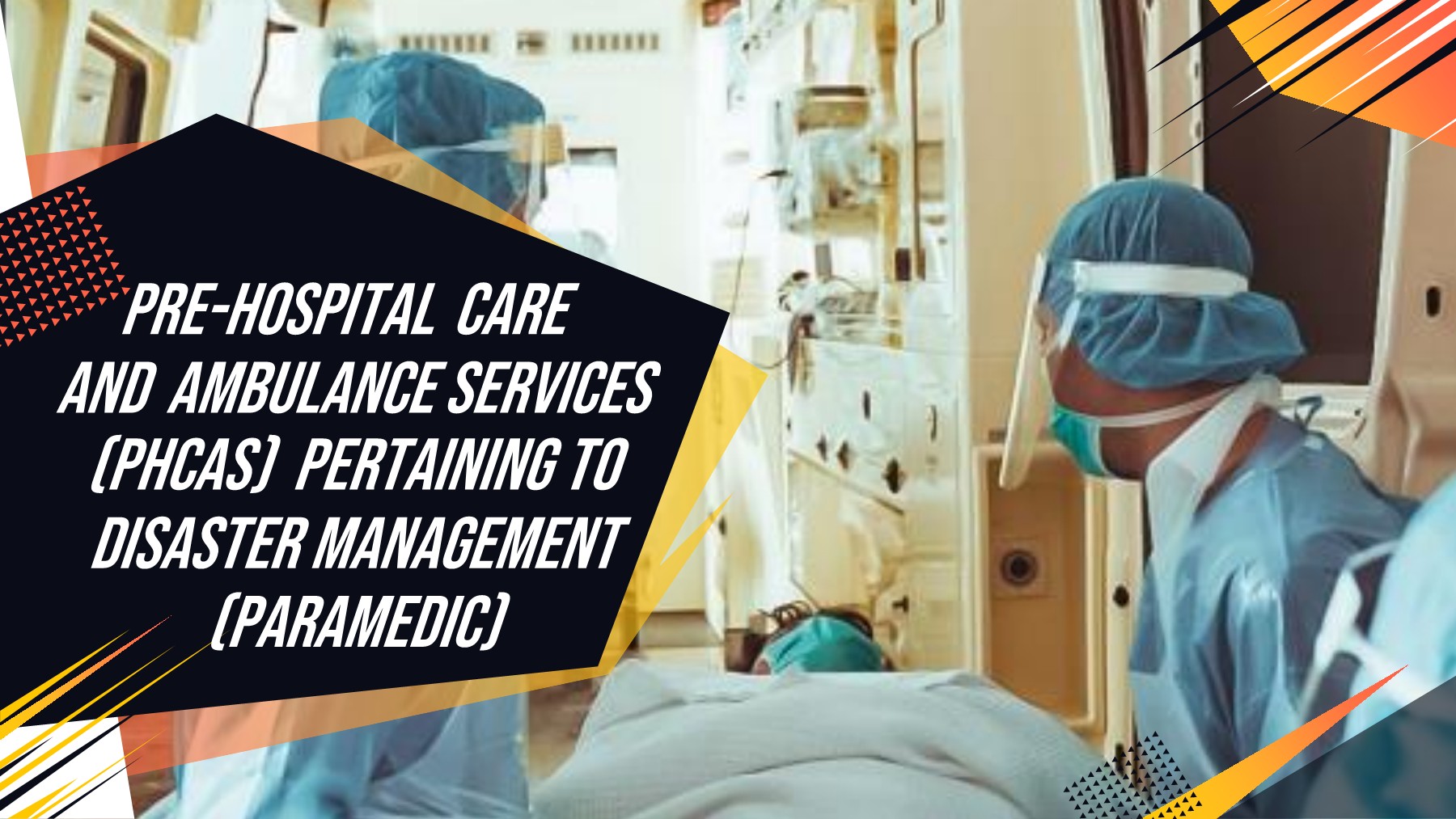 Roles of paramedic in disaster management - noryazjehan - Page 1 - 11 ...