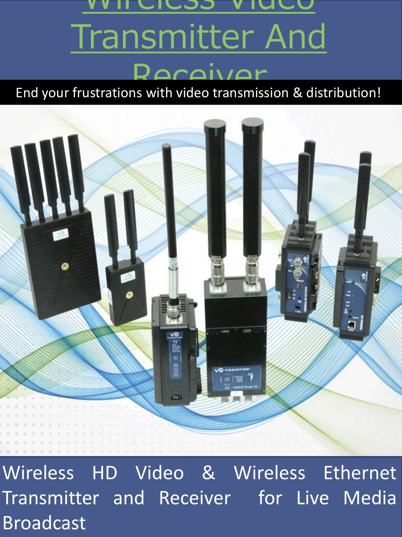 Wireless Video Transmitter And Receiver - WirelessVideoHDTransmitters ...