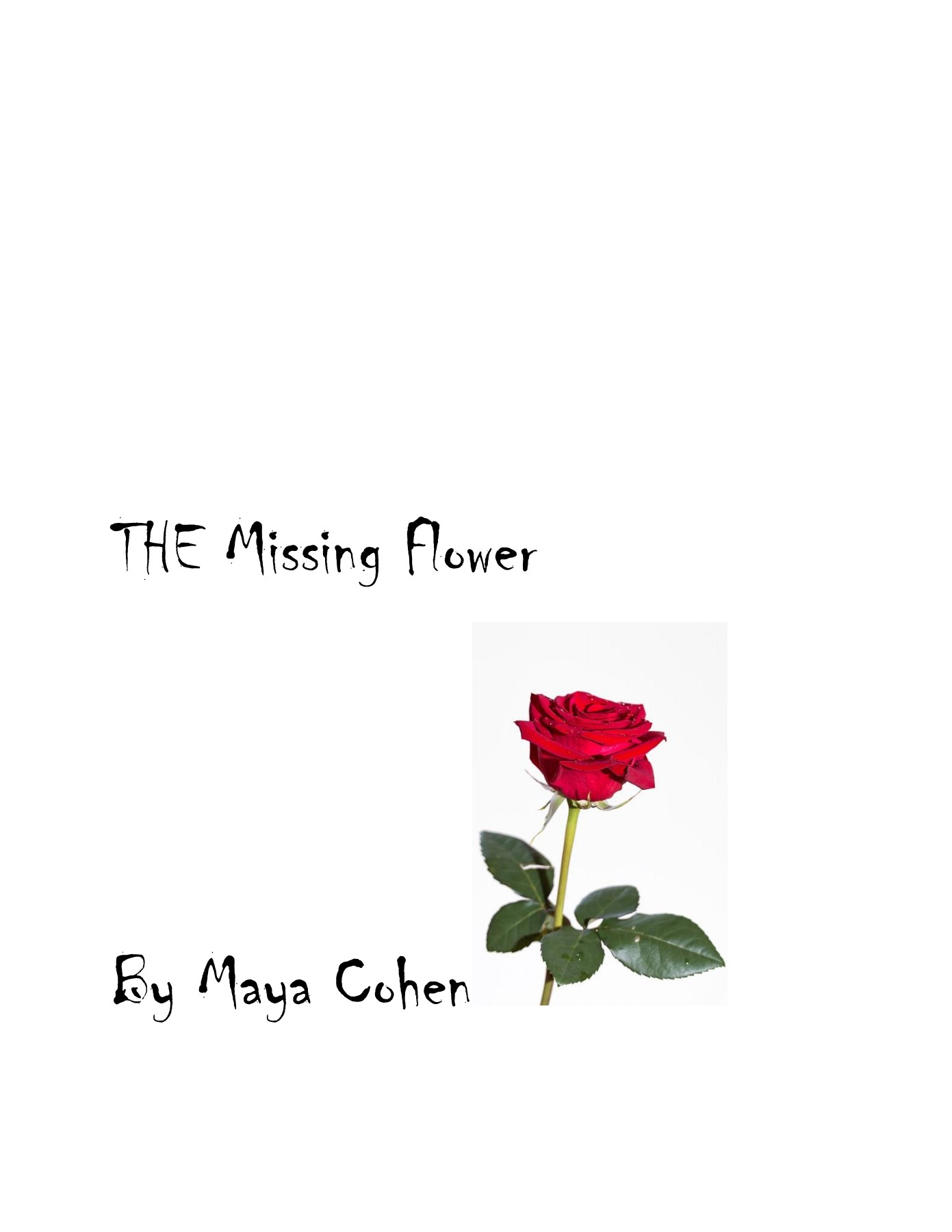 THE Missing Flower - mparada290 - Page 1 - 5 | Flip PDF Online | PubHTML5