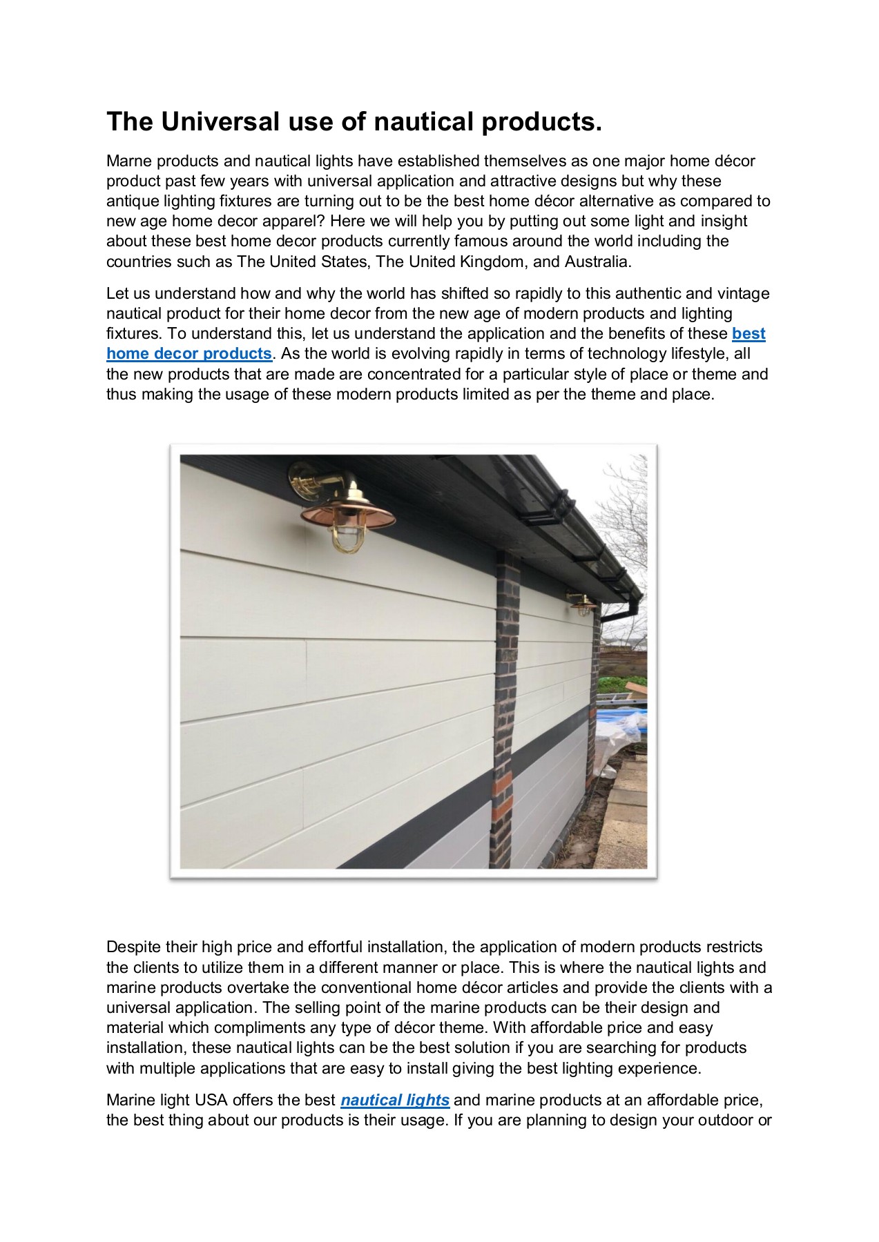 The Universal use of nautical products. - Neel Joy - Page 1 - 2 | Flip PDF Online | PubHTML5