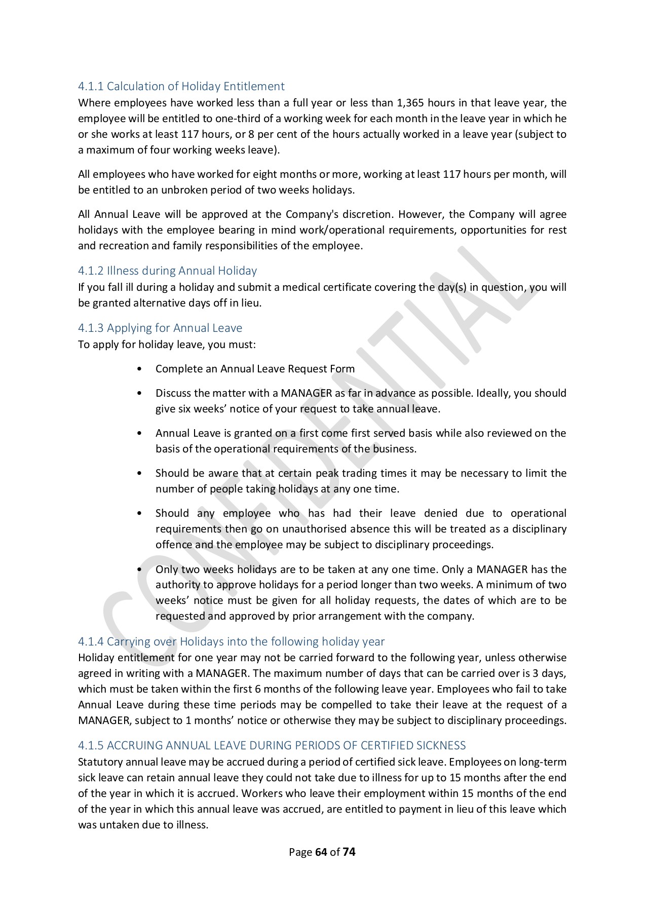 Zeus Employee Handbook - David - Page 65 | Flip PDF Online | PubHTML5