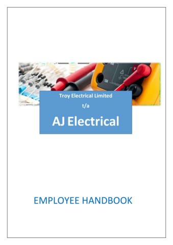AJ Electrical Employee Handbook February 2022