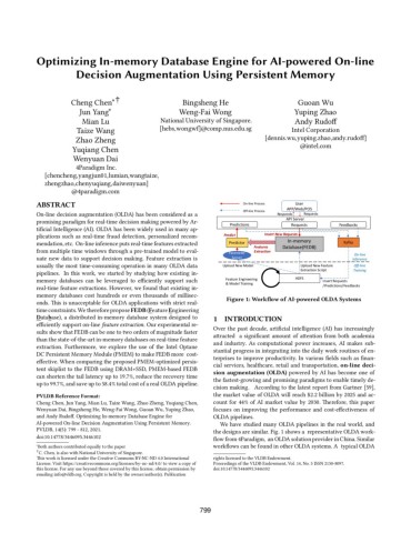 VLDB21_Optimizing In-memory Database Engine for AI-powered On-line Decision Augmentation Using ...