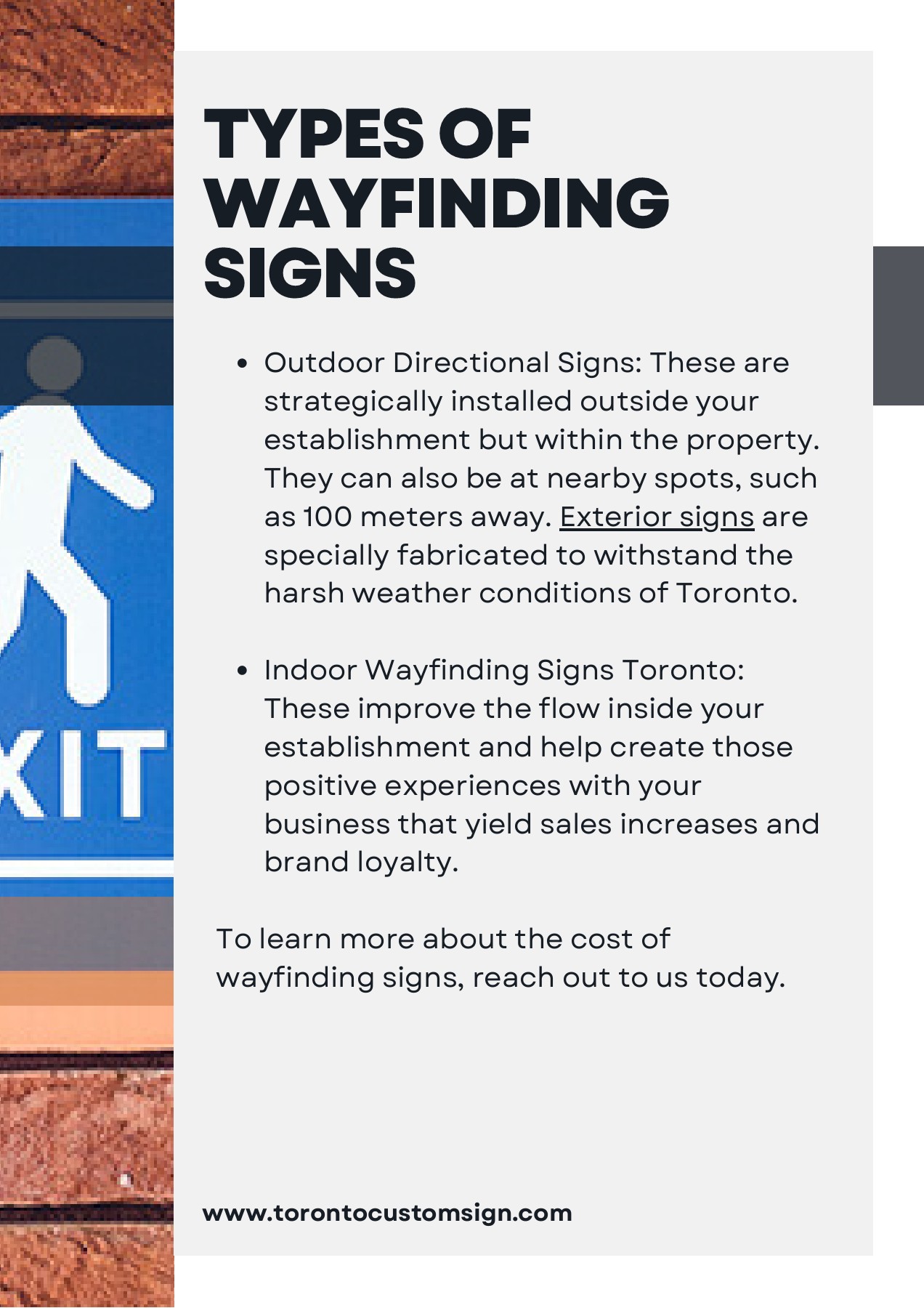 What is wayfinding signage - torontocustomsignca - Page 3 | Flip PDF ...