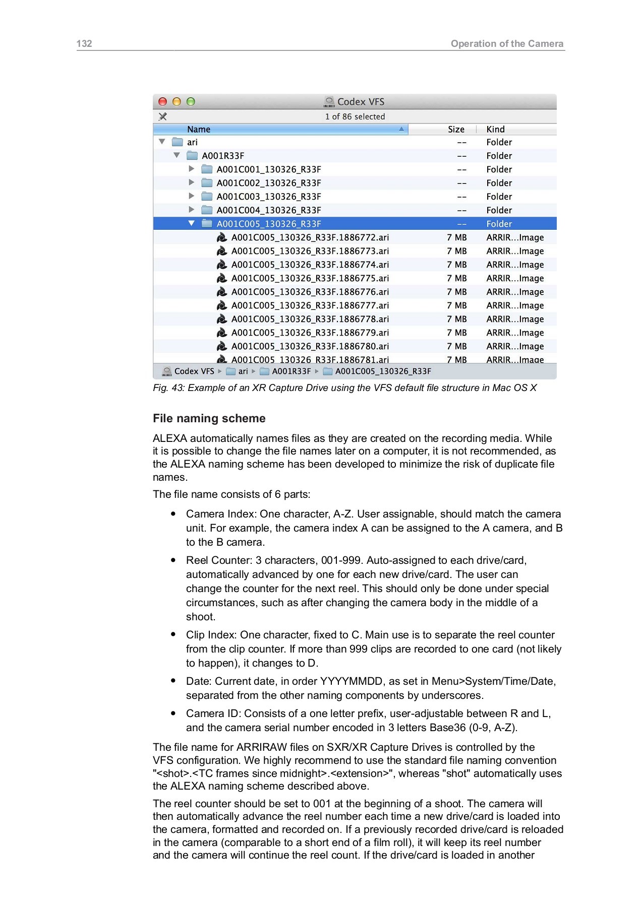 ARRI ALEXA SXT User Manual - prak_m7 - Page 132 | Flip PDF Online ...