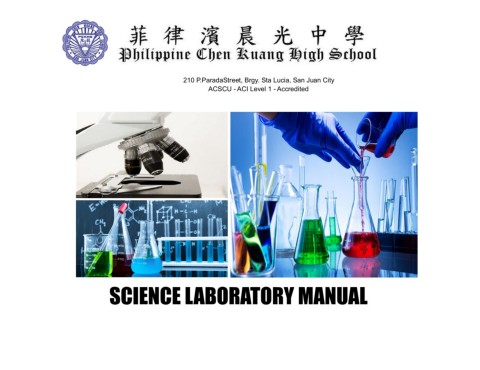 Science Laboratory Manual - Veronica Dulliyao - Page 1 - 23 | Flip PDF ...