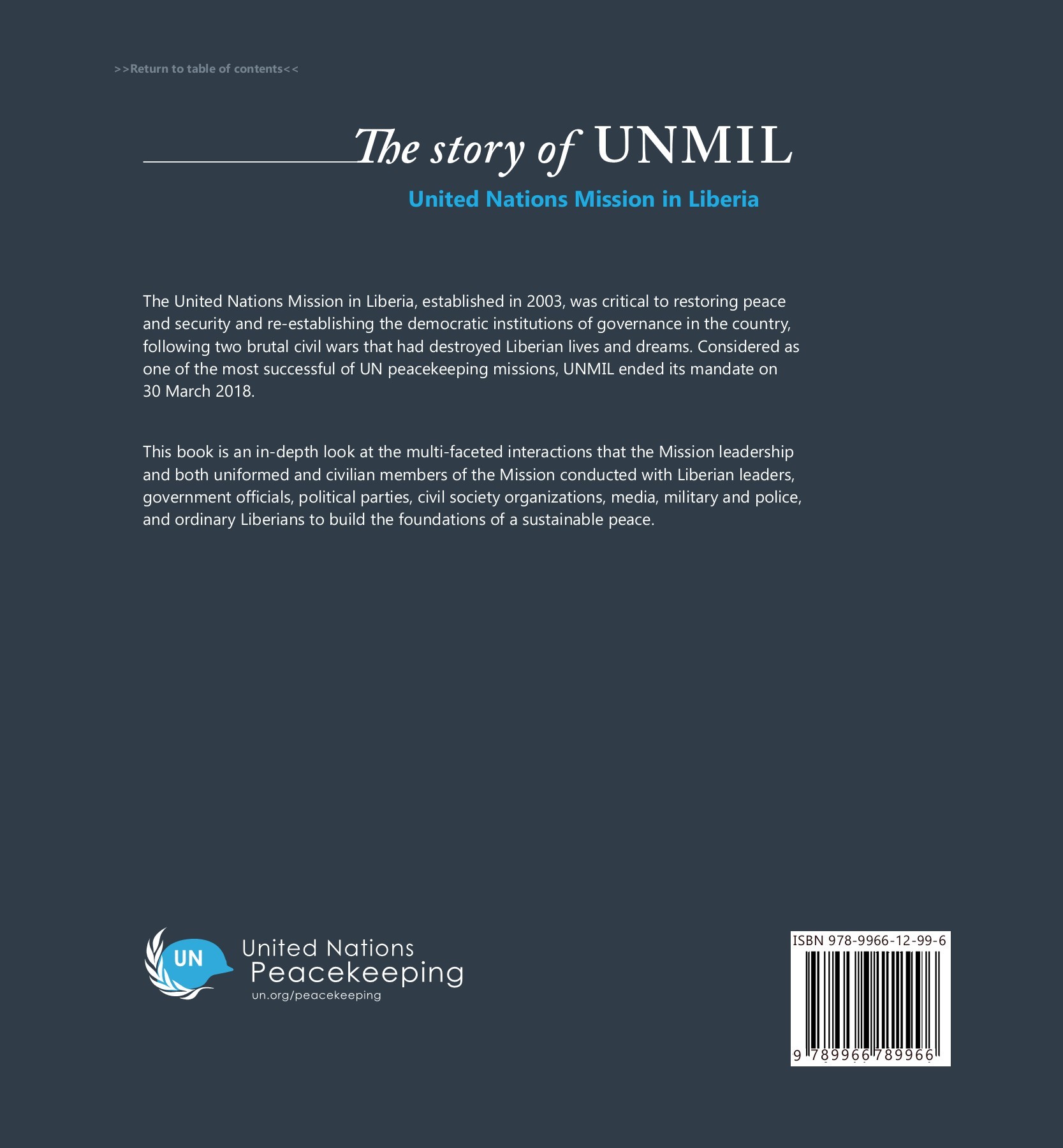 The story of UNMIL - Shpend Berbatovci - Page 172 | Flip PDF Online ...