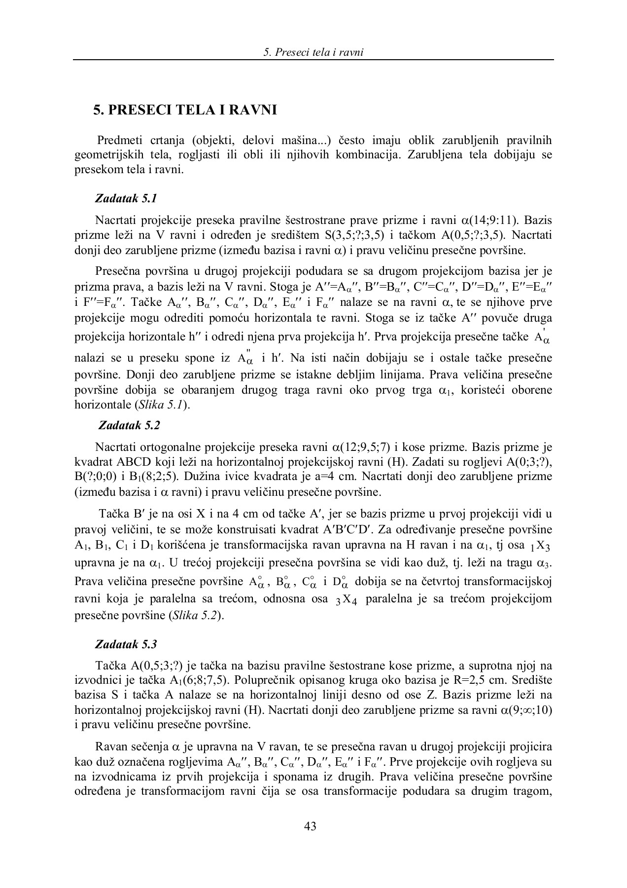 Zbirka zadataka iz nacrtne geometrije Tomic - ssgbzpmtadam - Stranica ...