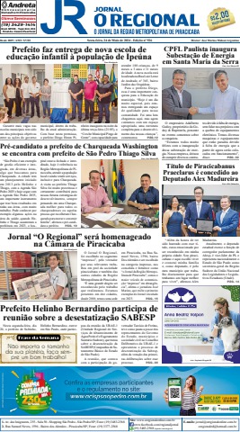 Jornal O Regional Edição 926 24/05/2024