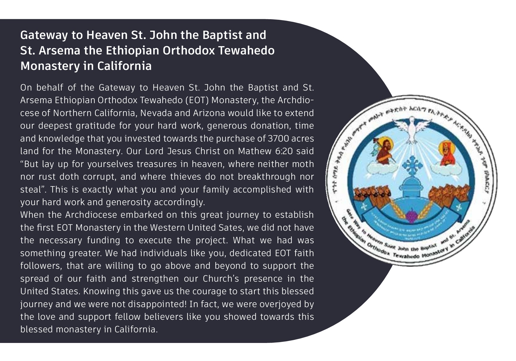 St. John the Baptist and St. Arsema EOTC Monastery - talemayehu911 ...