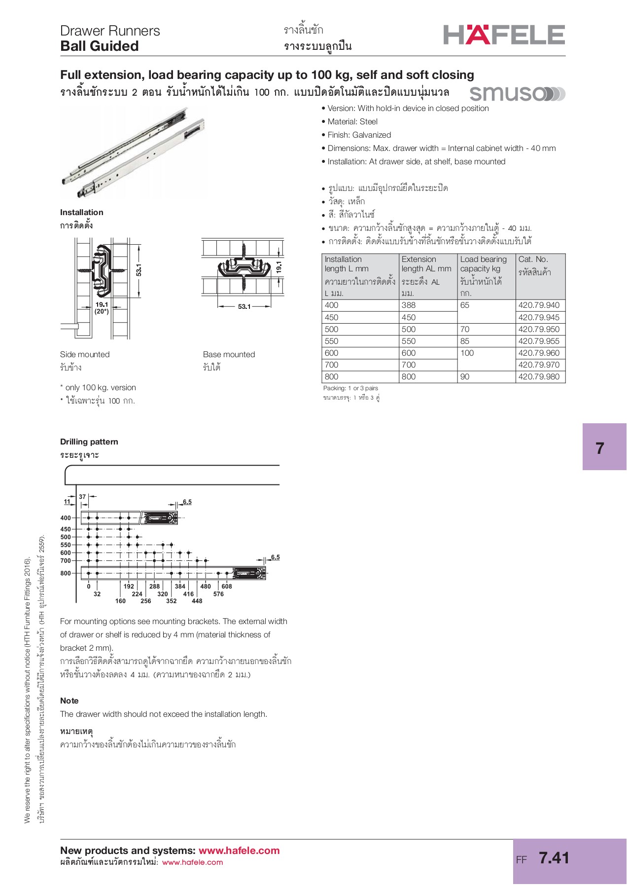 Hafele - ชาญชัยเซรามิค สาขาบ้านลาด จ.เพชรบุรี - 页 295 | 在线翻页PDF | PubHTML5