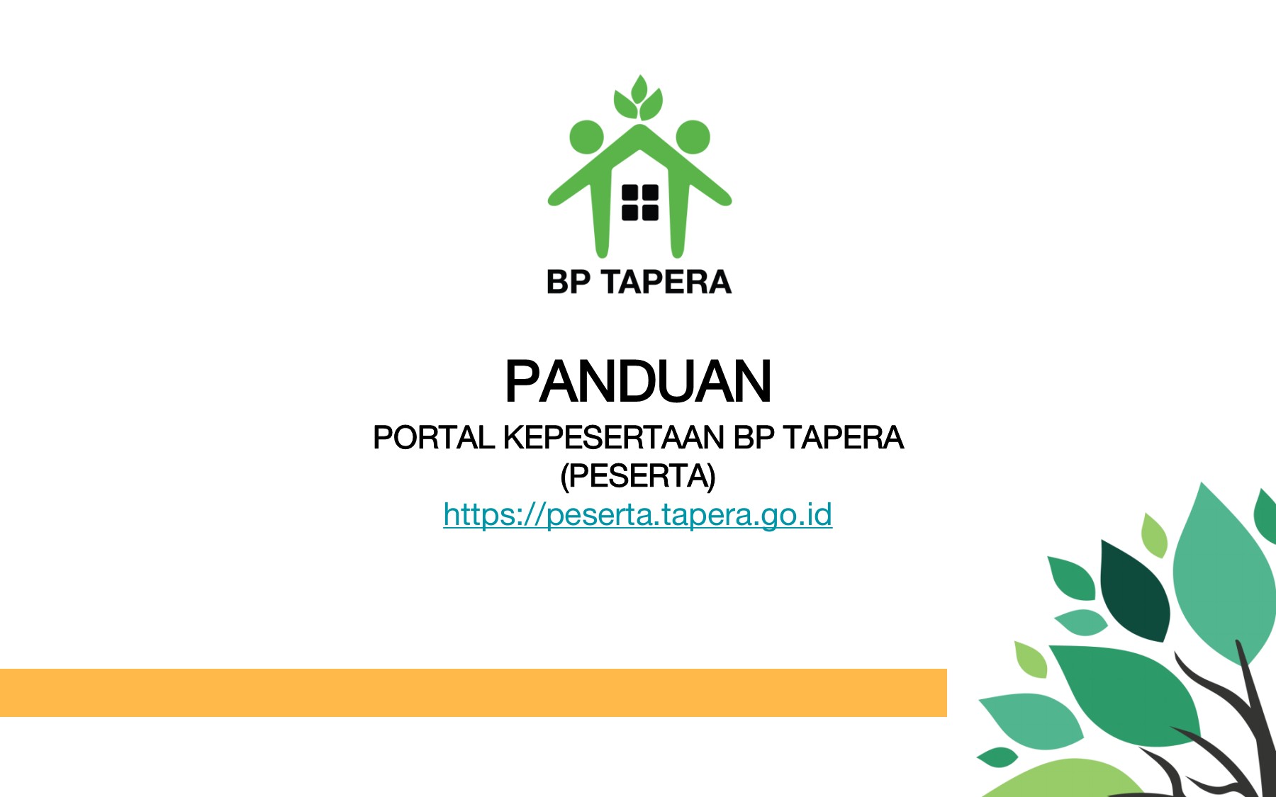 2. BP Tapera - Panduan Portal Peserta - Kurniasih Mahardika - Kaca 1 ...