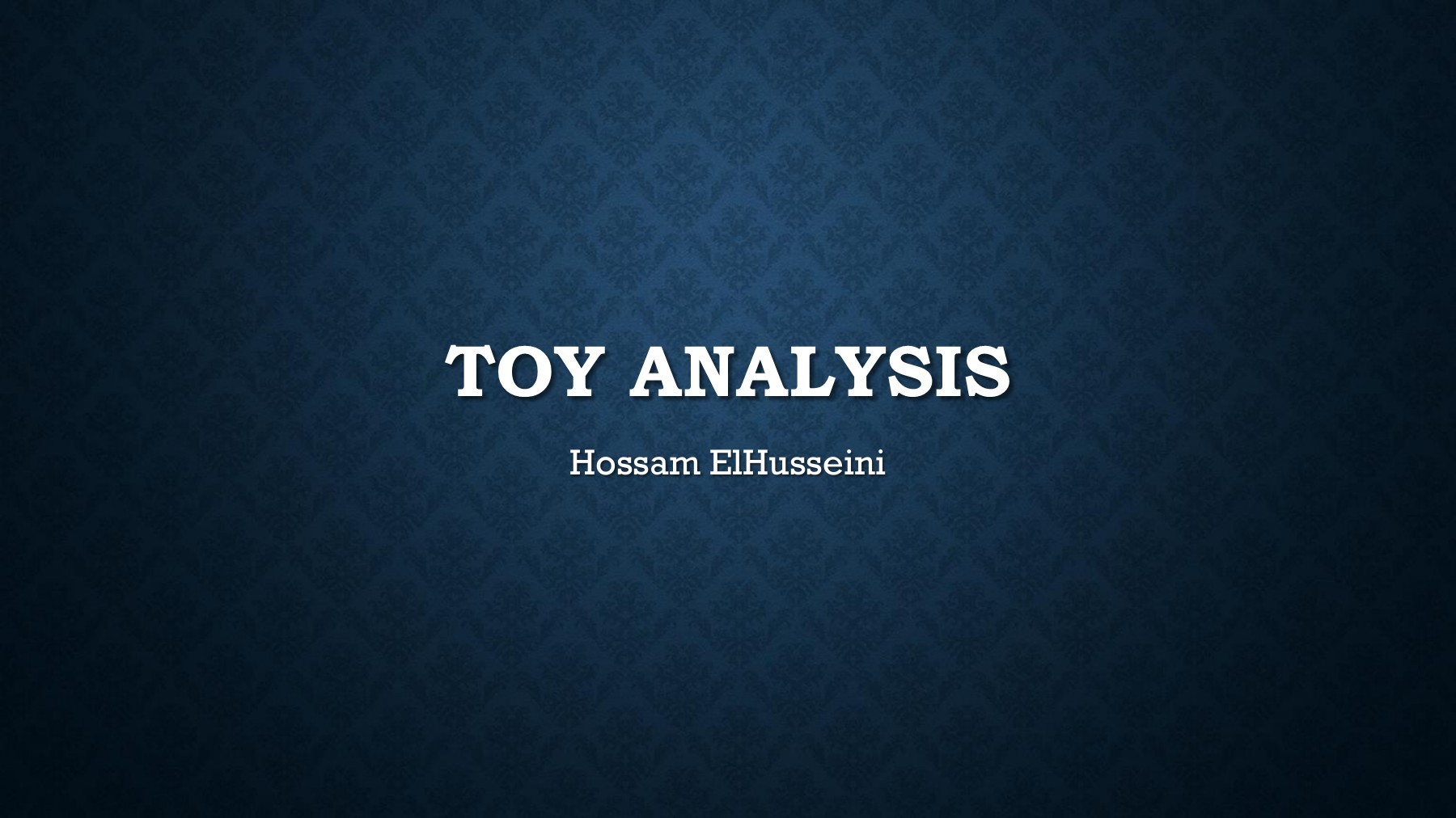 Toy Analysis - s7s_hymh - Page 1 | Flip PDF Online | PubHTML5
