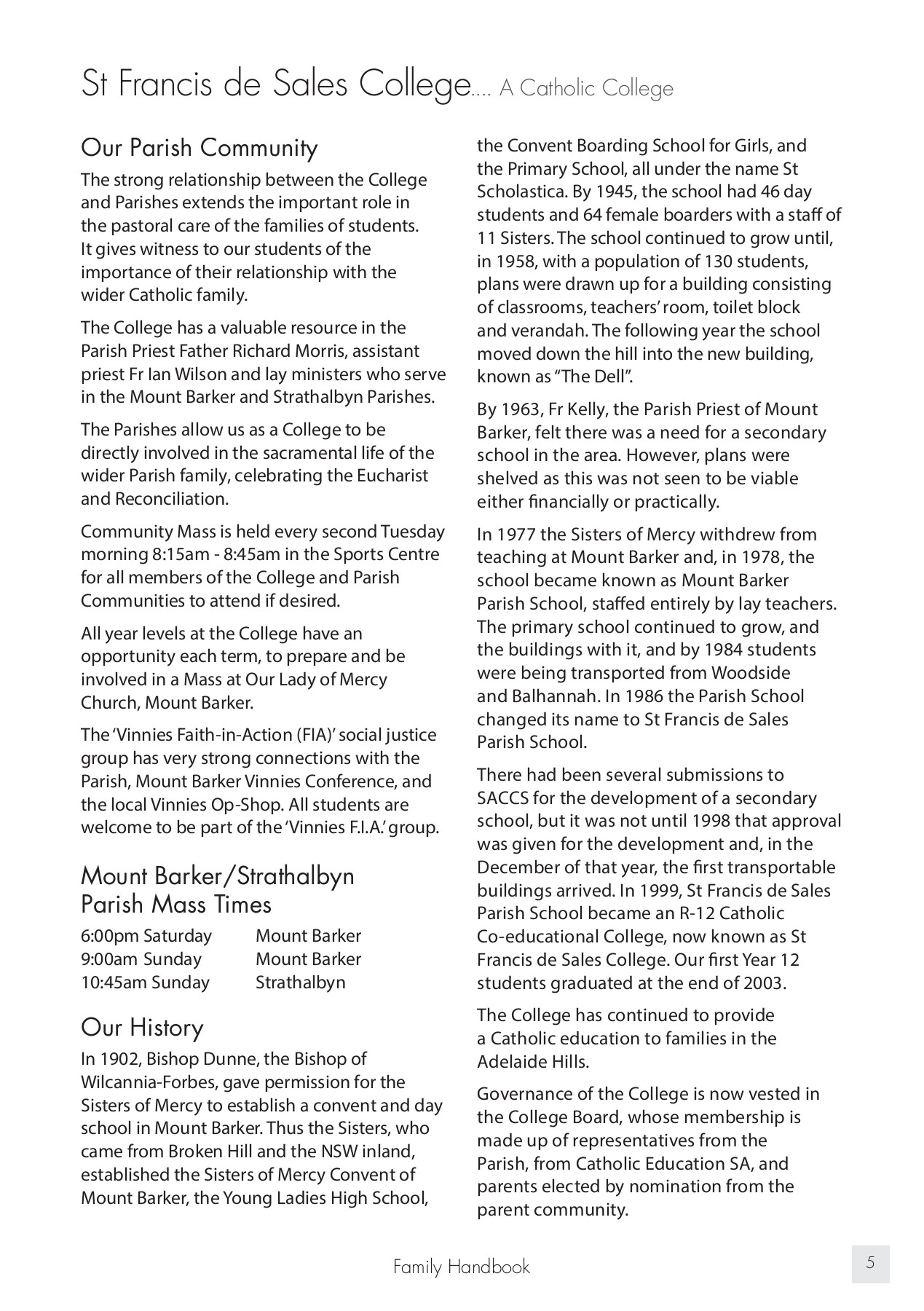 Family Handbook - ssims - Page 7 | Flip PDF Online | PubHTML5