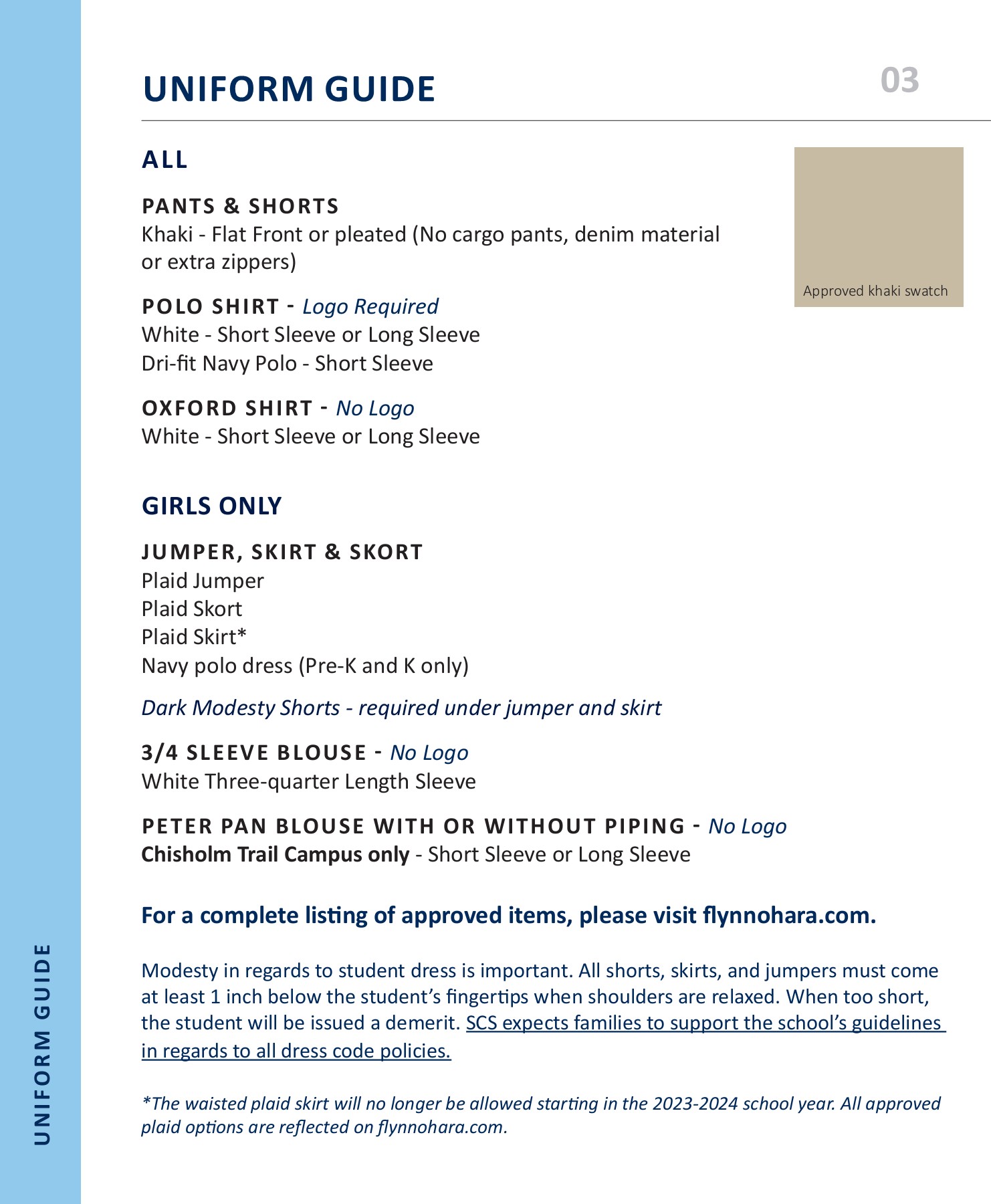 2022-2023 Uniform Guide - salliegrace - Page 4 | Flip PDF Online | PubHTML5