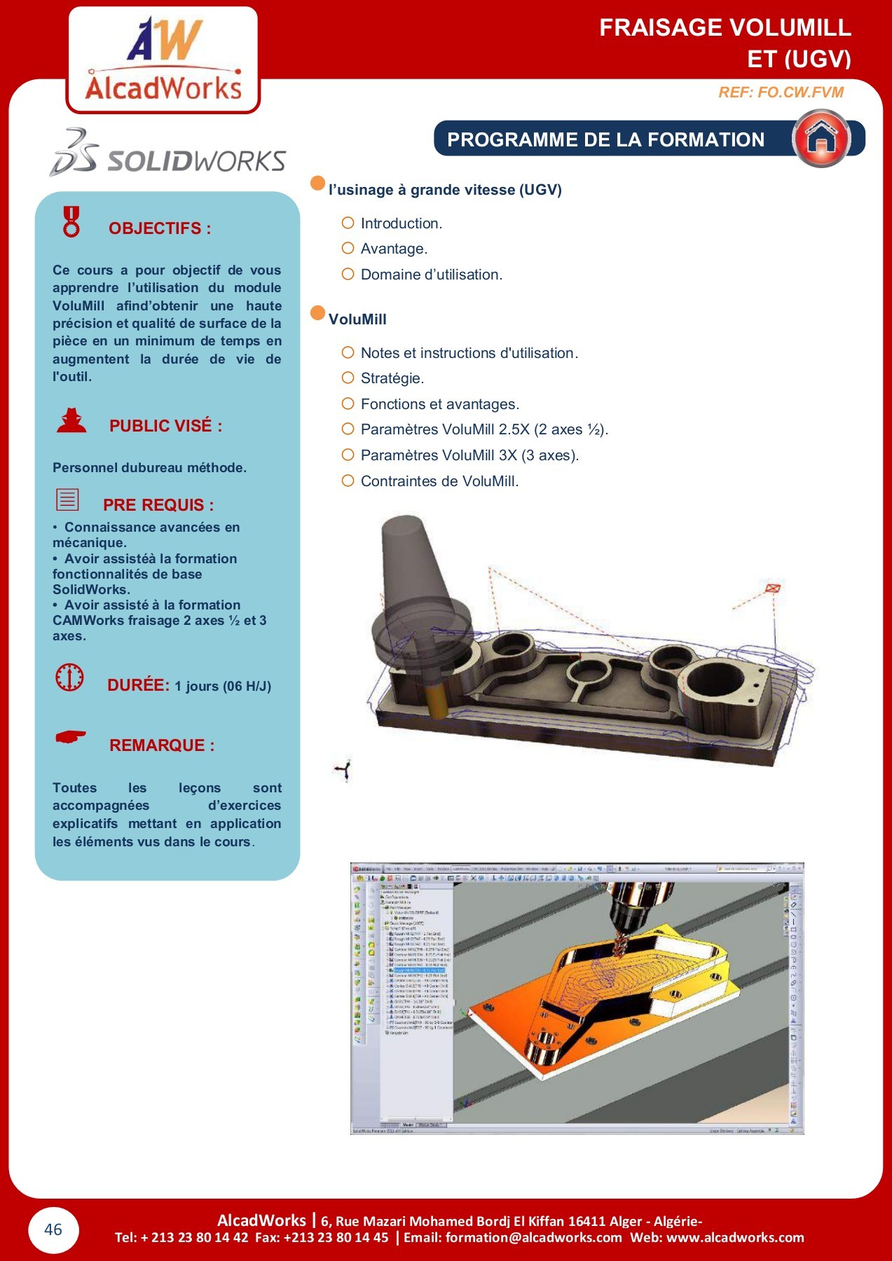 Catalogue de formation AlcadWorks - AlcadWorks - Page 46 | PDF Feuilletable en Ligne | PubHTML5