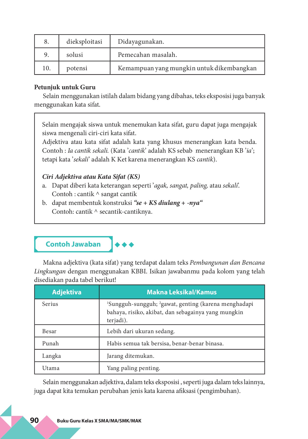 BUKU PAKET BAHASA INDONESIA KELAS X - aspuri safitri - Halaman 108 | PDF Online | PubHTML5