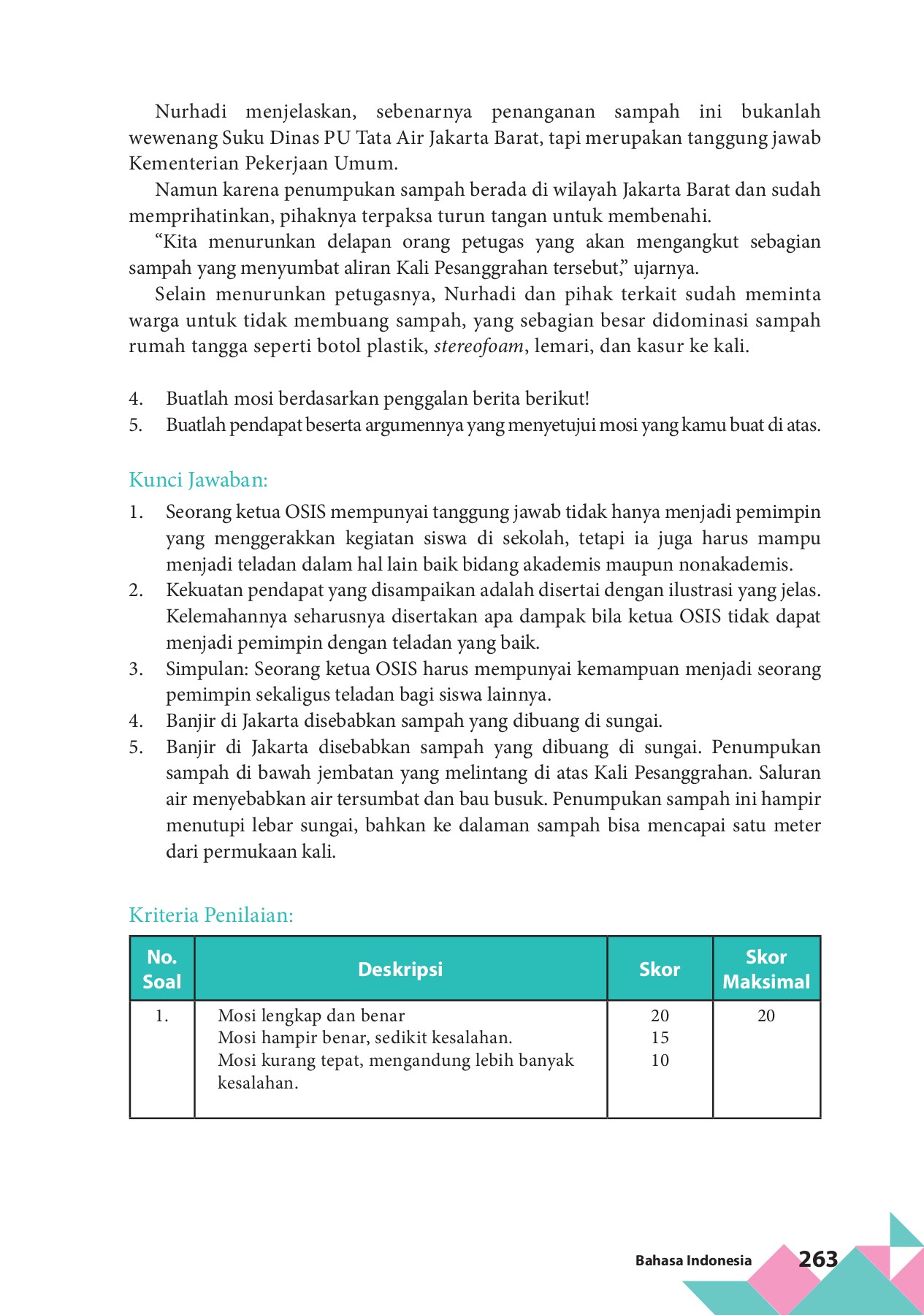 BUKU PAKET BAHASA INDONESIA KELAS X - aspuri safitri - Halaman 281 | PDF Online | PubHTML5