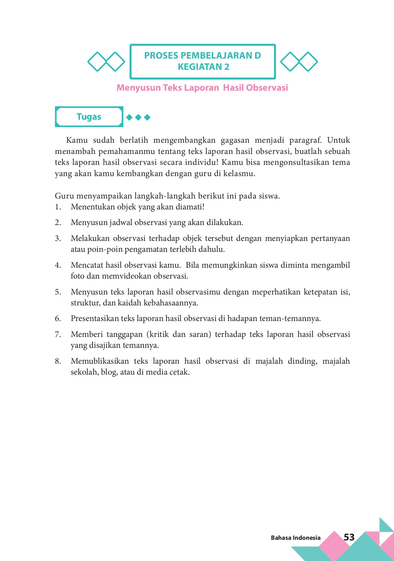 BUKU PAKET BAHASA INDONESIA KELAS X - aspuri safitri - Halaman 71 | PDF Online | PubHTML5