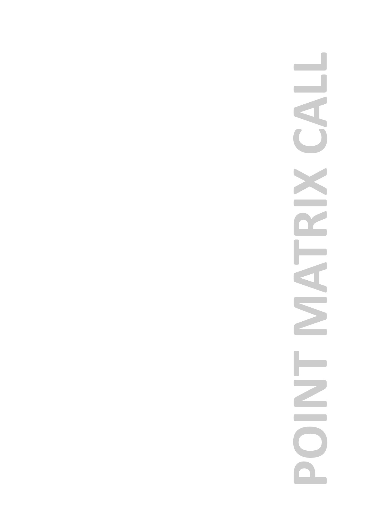 POINT MATRIX CALL 2021 - Budi Priyanto - Page 1 - 68 | Flip PDF Online ...