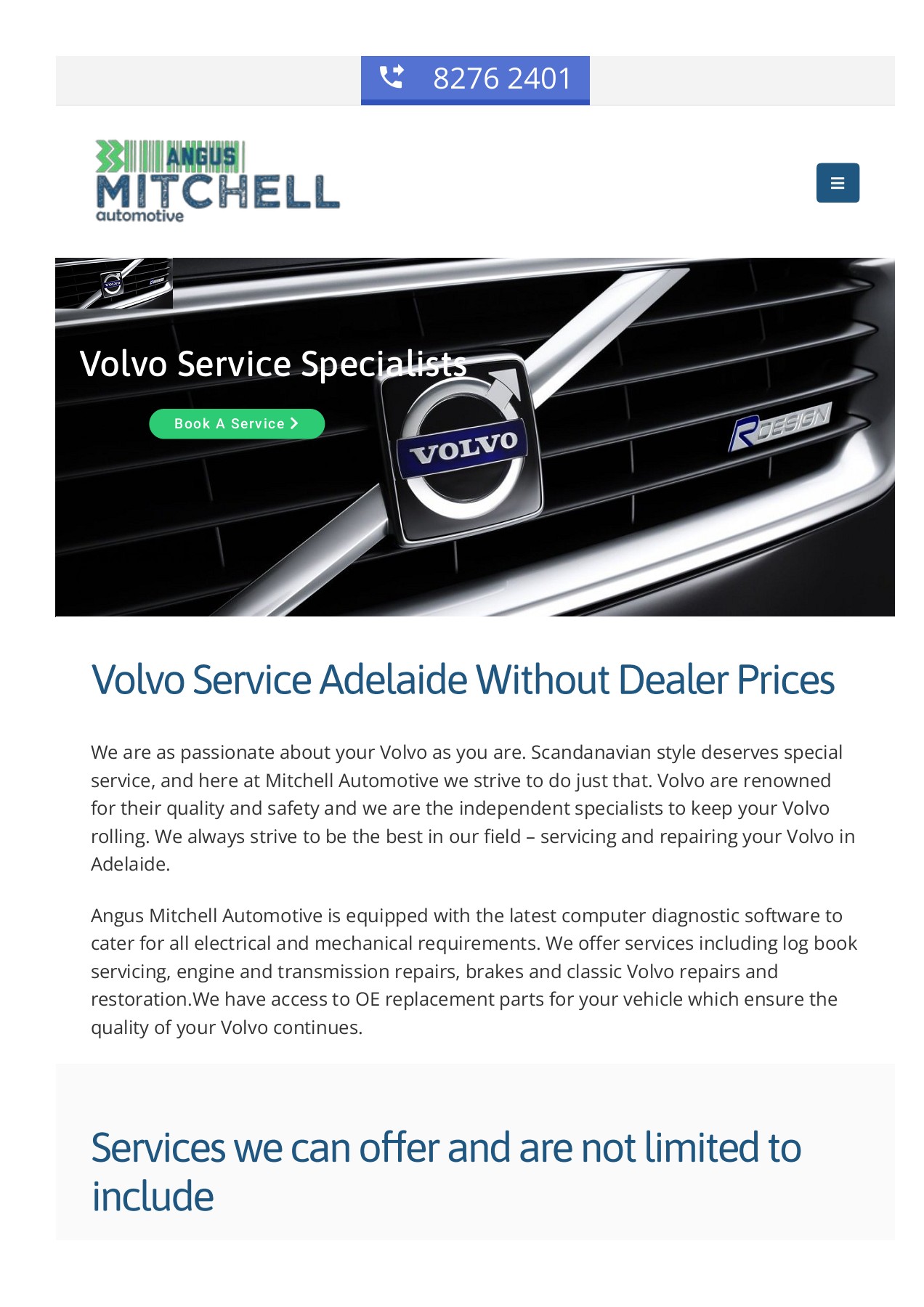 Volvo Service Adelaide - Mitchell Automative - Page 1 - 6 | Flip PDF ...