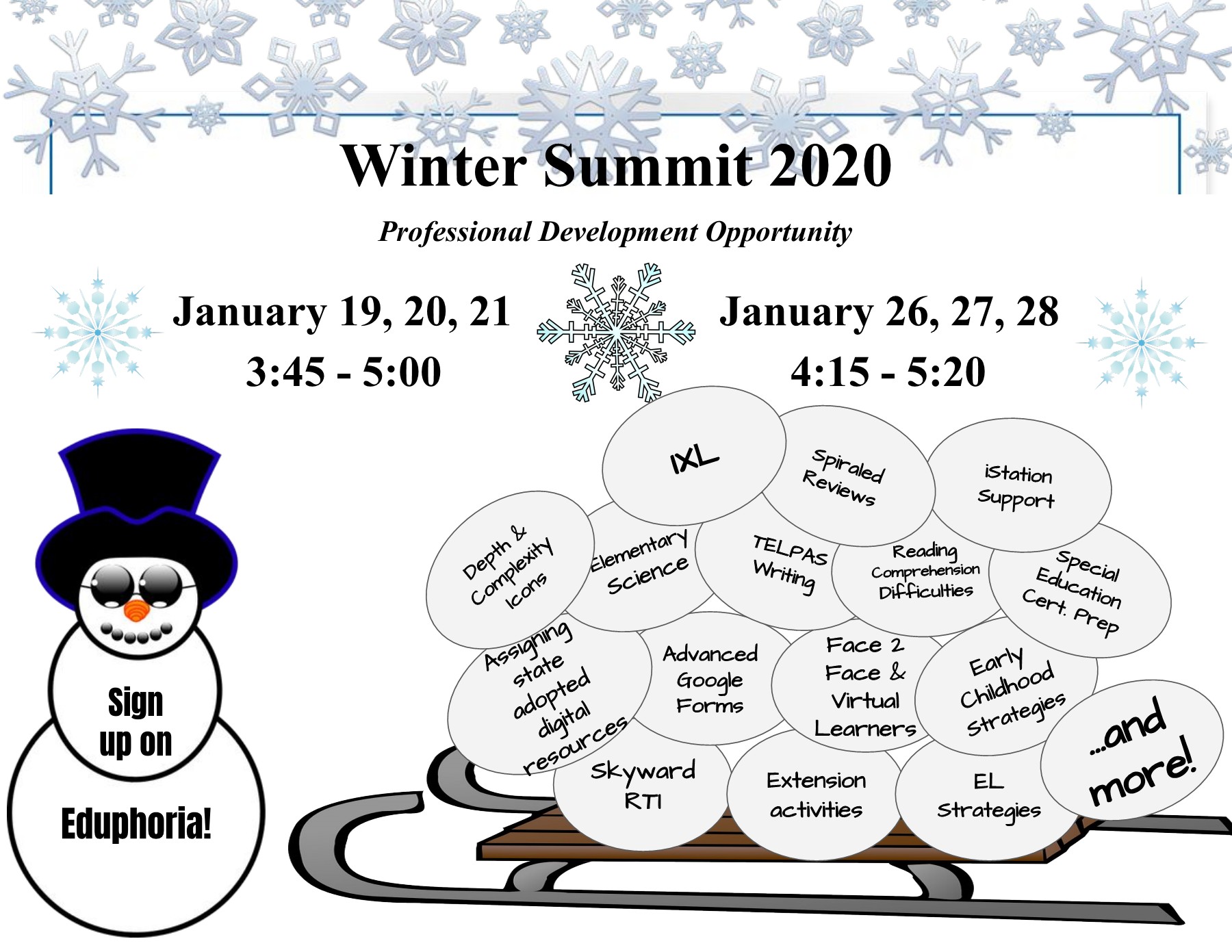 Winter Summit 2020 Flier - JoAnne Rodriguezparra - Page 1 - 7 | Flip ...