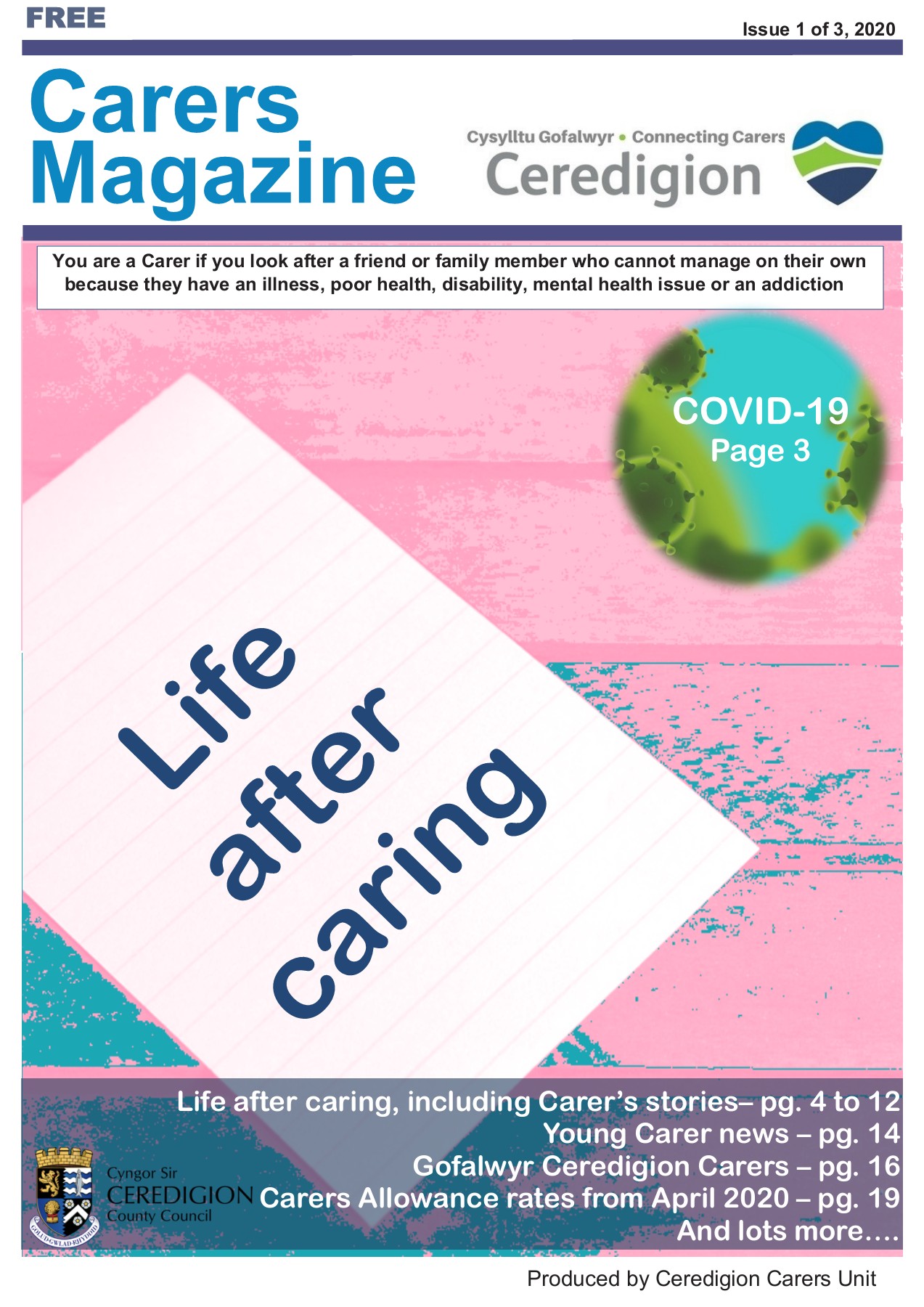 Carers Magazine - Spring 2020 - ros.woodcraft - Page 1 - 24 | Flip PDF ...