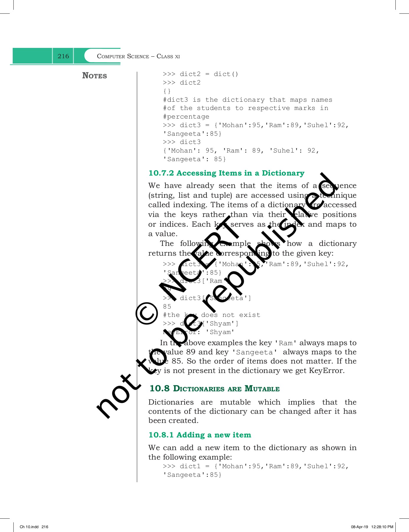 Class_XI_CS_NCERT - bipra charan behera - Page 228 | Flip PDF Online ...