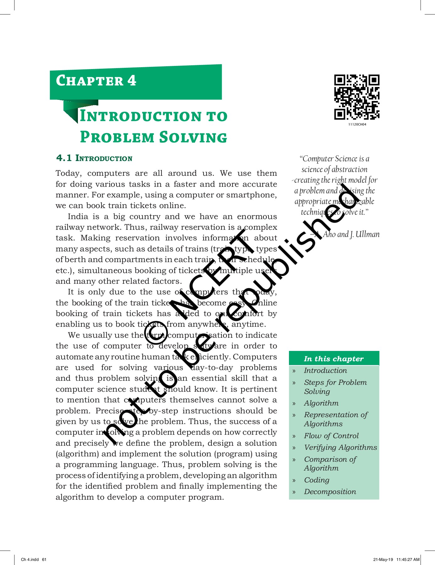 Class_XI_CS_NCERT - bipra charan behera - Page 73 | Flip PDF Online ...