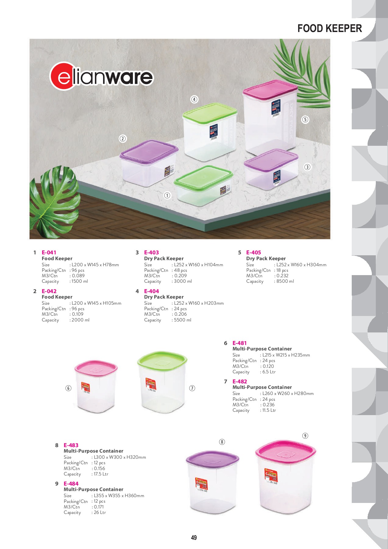 Elianware's Catalog 2021 - EE-LIAN (M) ENTERPRISE SDN. BHD. - Page 53 ...