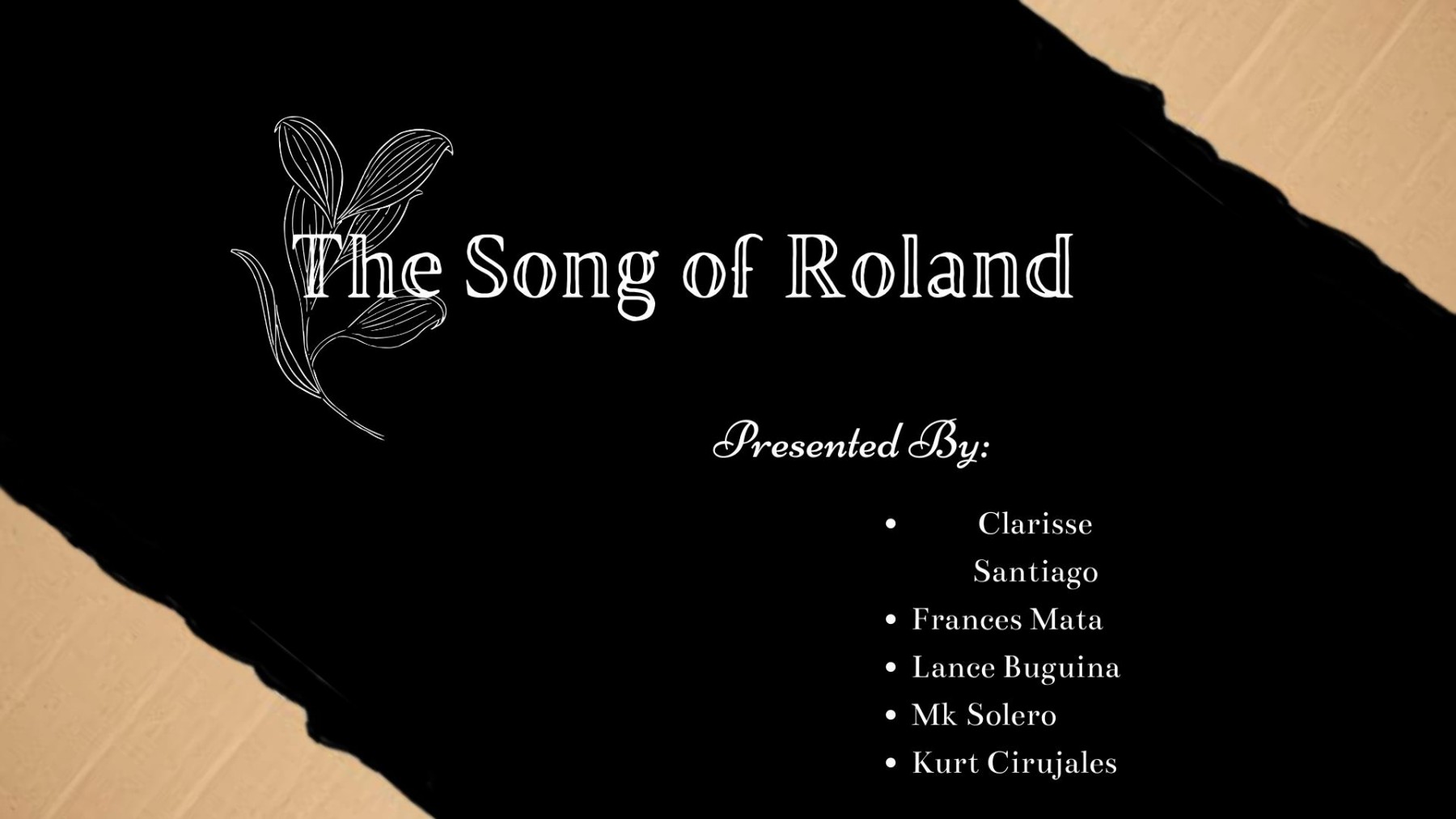 The song of roland final - Frances Therese Mata - Page 1 - 24 | Flip ...