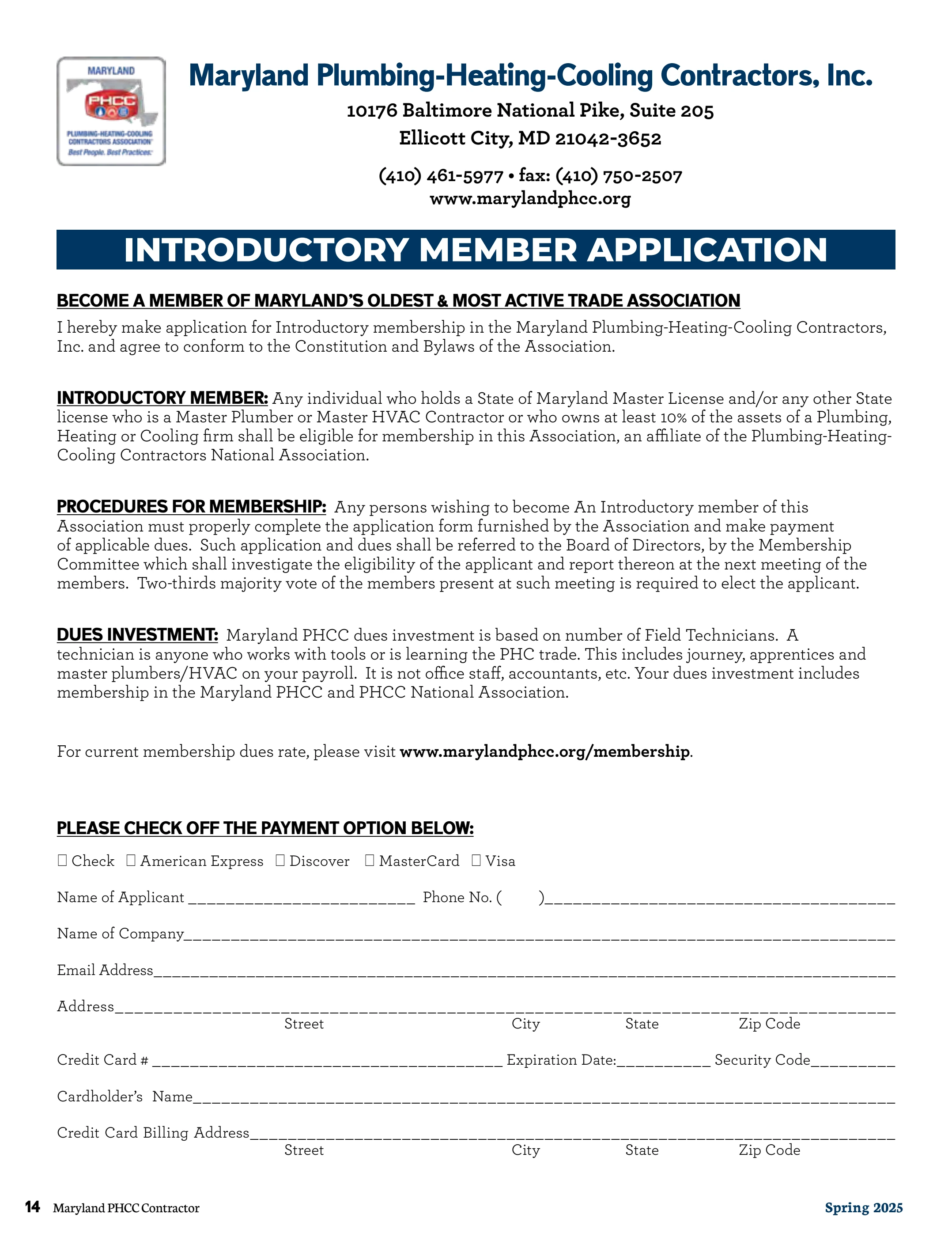 Maryland PHCC Contractor Spring 2025 - webrspr - Page 14 | Flip PDF ...