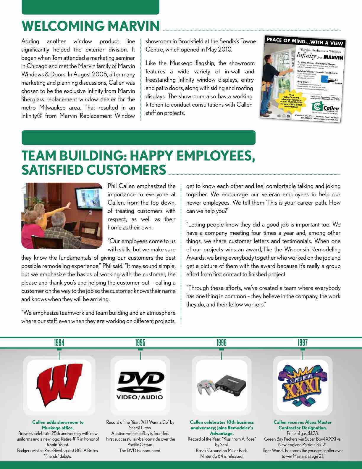 Callen Construction 30th Anniversary Magazine - webrspr - Page 5 | Flip ...